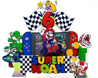 Mario Kart Banner - Etsy