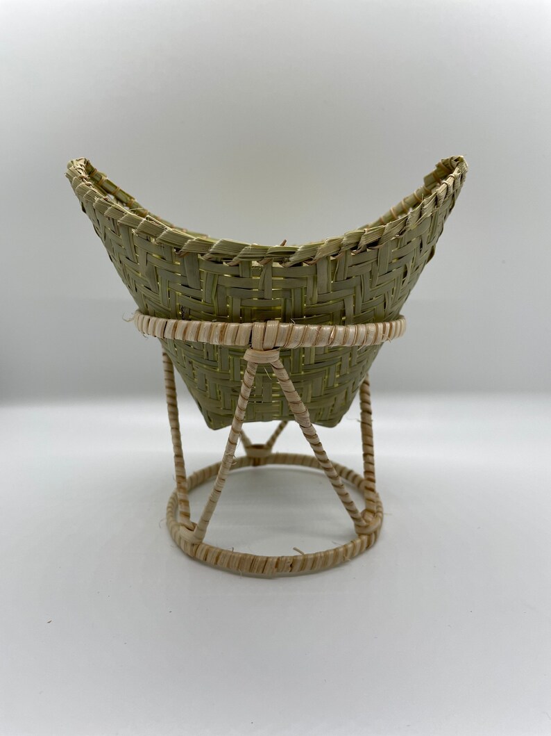 Lao/thai Mini Bamboo Rice Baskets. Perfect for Serving Single - Etsy