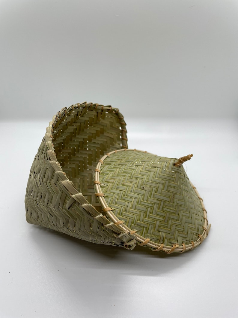 Lao/thai Mini Bamboo Rice Baskets. Perfect for Serving Single | Etsy