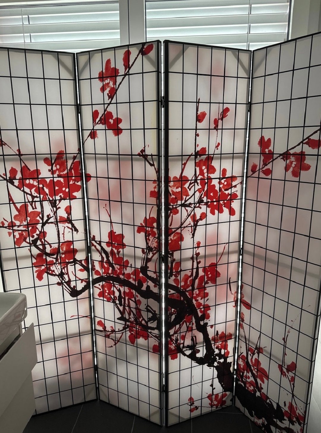 Paravan Design Room Divider Screen 4 Panels W160xh180cm - Etsy