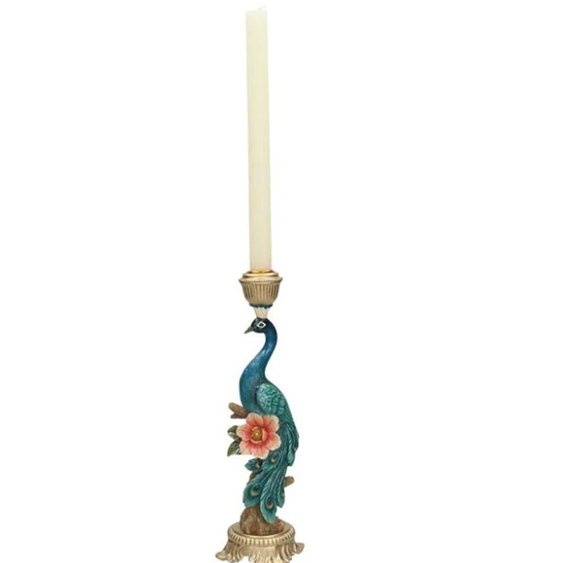 Peacock Candles - Etsy