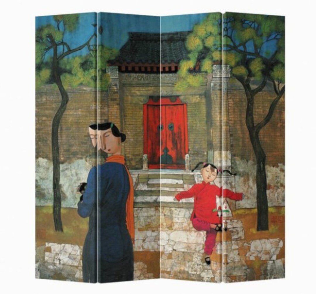 Paravan Design Room Divider Screen 4 Panels W160xh180cm - Etsy