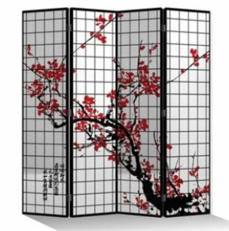 Paravan Design Room Divider Screen 4 Panels W160xh180cm - Etsy