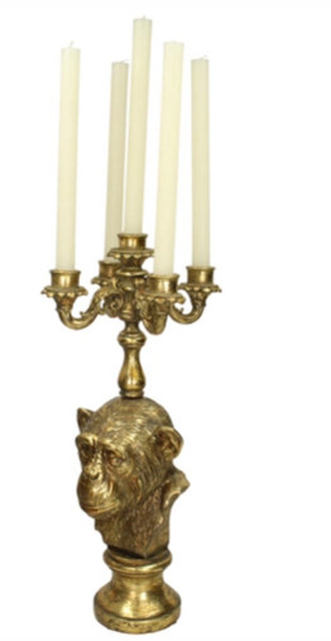 Monkey Candle Holder Handmade Table Candle Stick Candles Home Decor ...