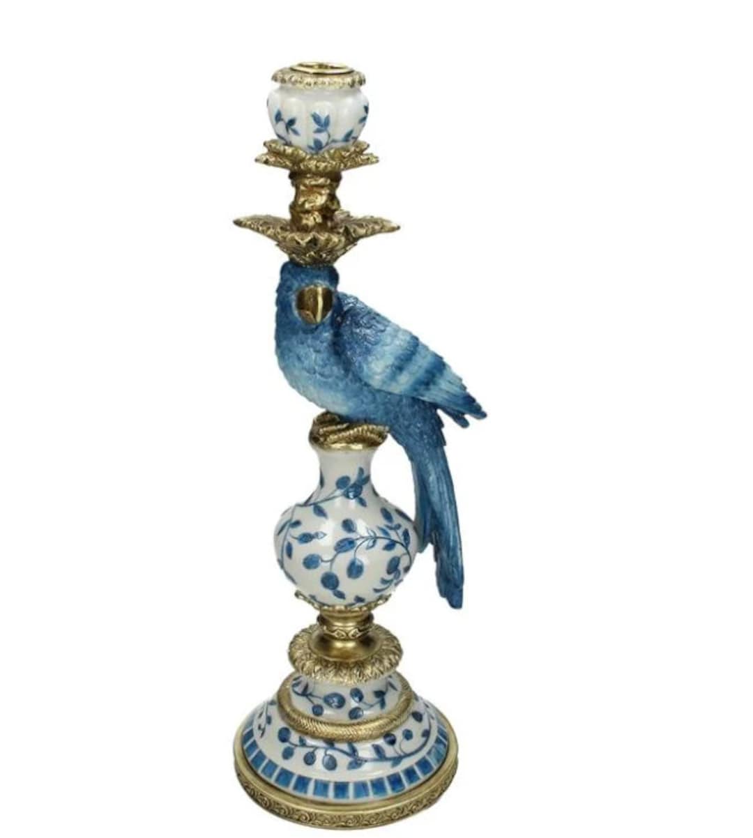 Blue Bird Candle Holder Handmade Table Candle Stick Candles Home Decor ...