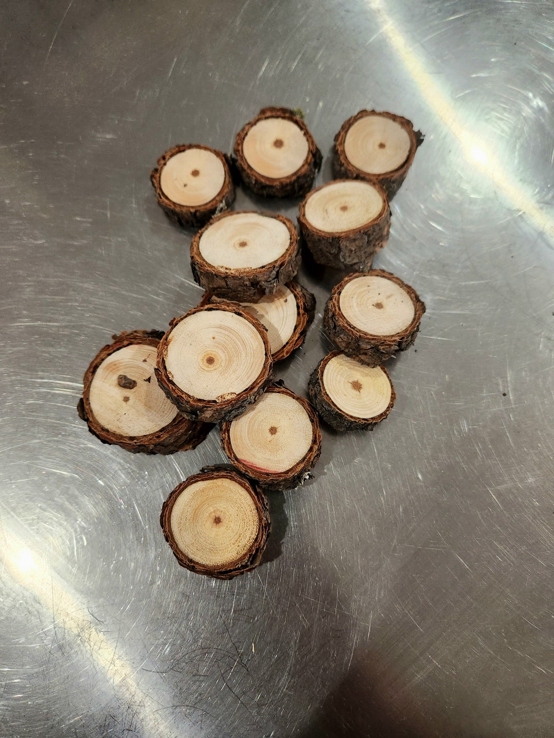 Extra Small Wood Slices-12pcs All Natural-1in to 2in Diameter - Etsy