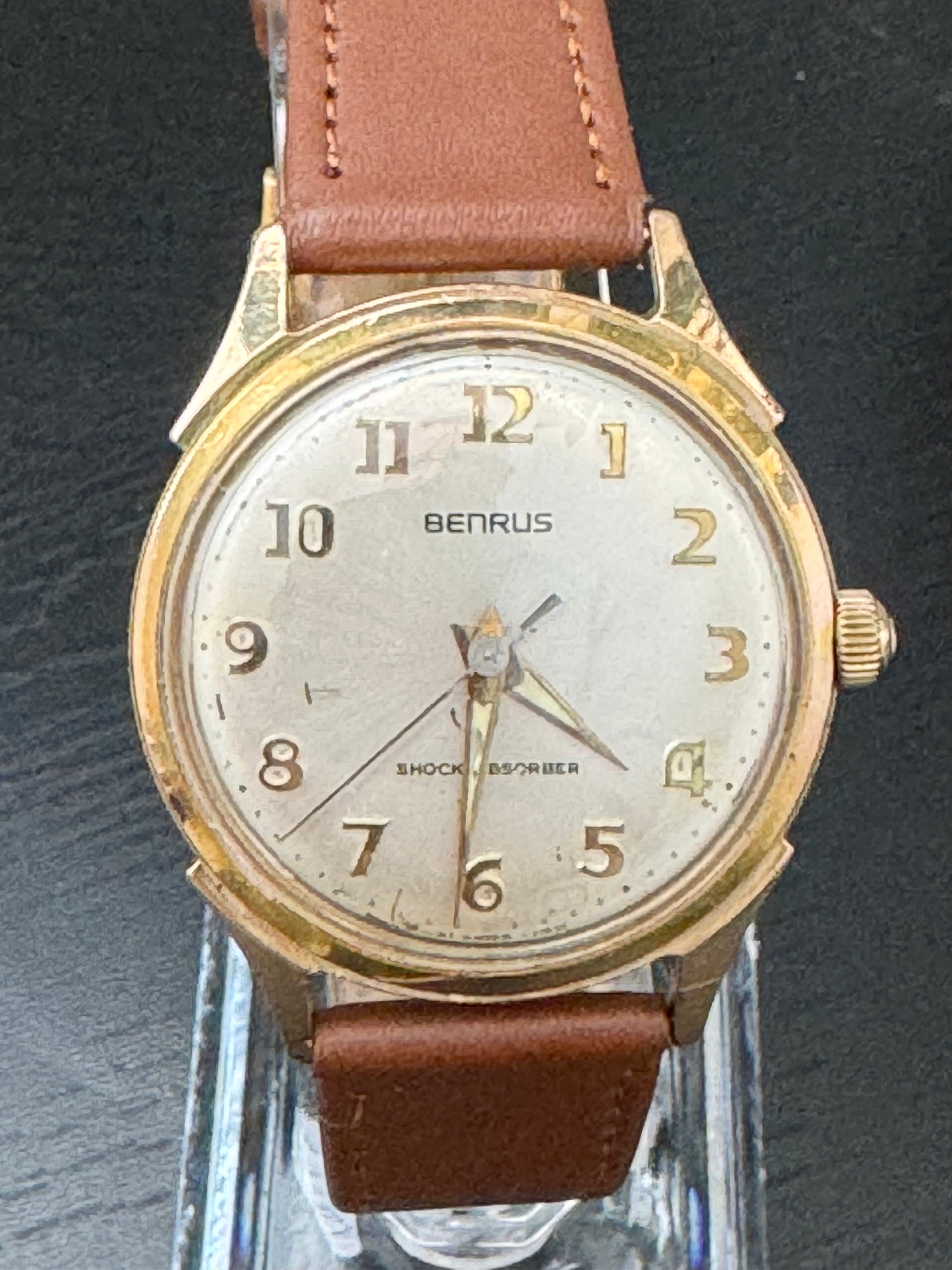 Vintage Mens Benrus Wrist Watch - Etsy