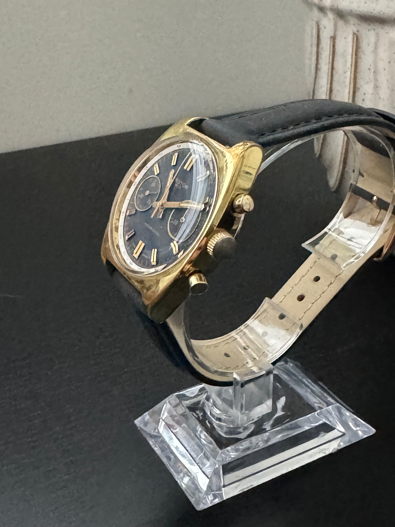 Vintage Croton Chronograph Mens Watch - Etsy