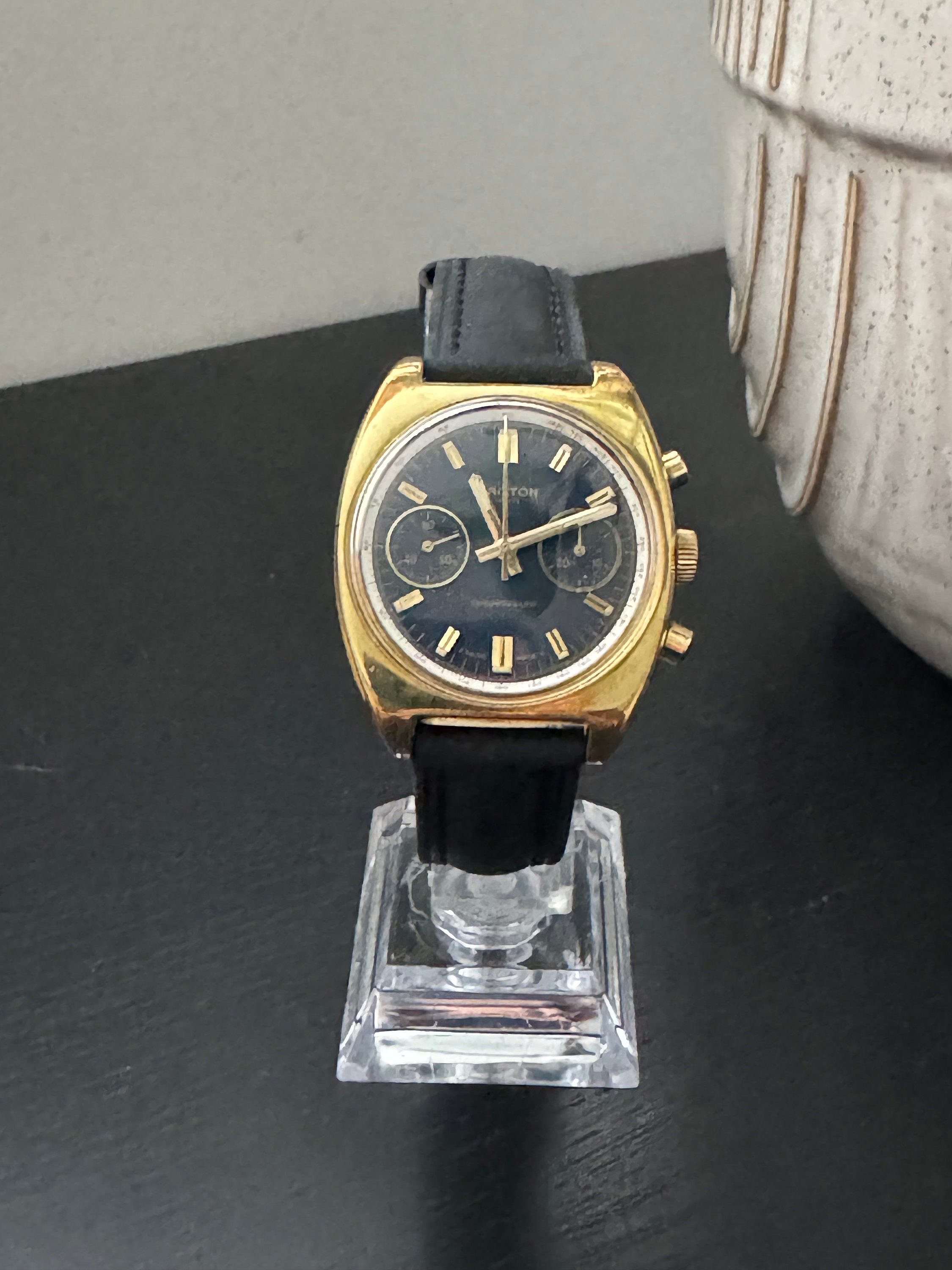 Vintage Croton Chronograph Mens Watch - Etsy