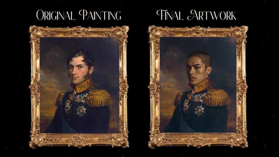 Custom Royal Portrait From Photo Renaissance Portrait - Etsy