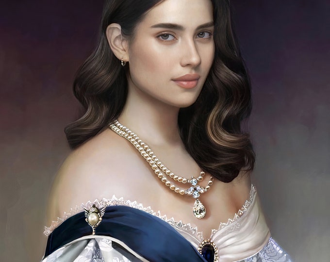 Custom Royal Portrait From Photo | Renaissance Portrait | Custom ...