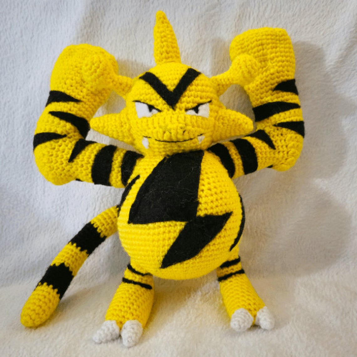 Pokemon Electabuzz Crochet Patterns - Etsy