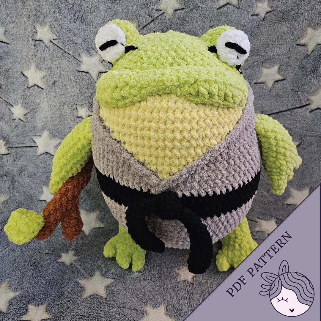 Jumbo Palworld Croajiro Crochet Pattern - Etsy