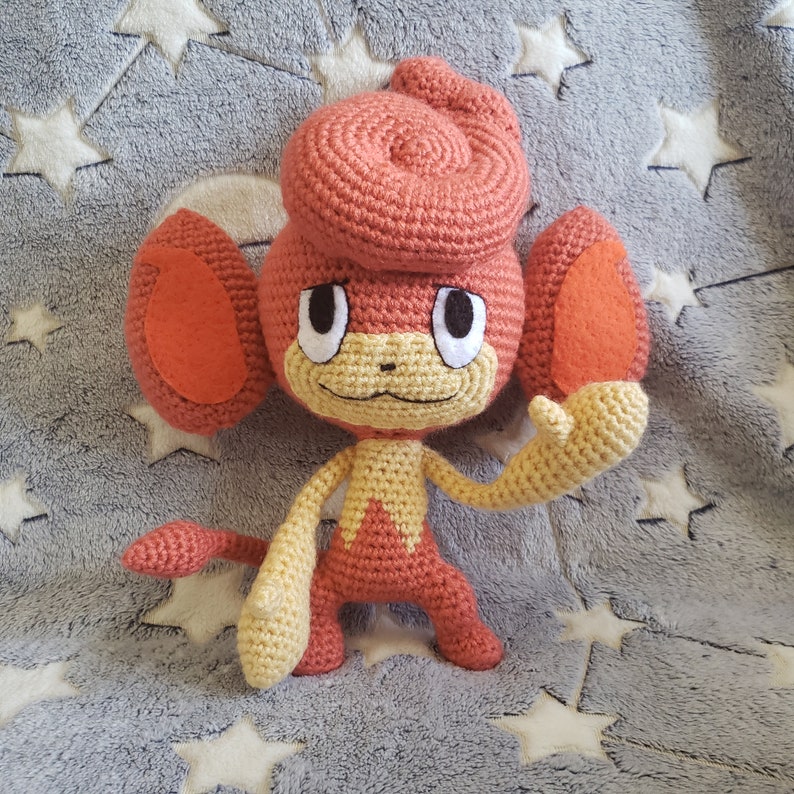 Pokemon Pansear, Pansage, & Panpour Pattern Bundle - Etsy