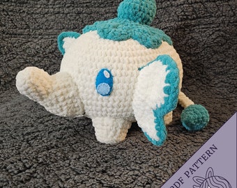 Teafant Crochet Pattern. Palworld PDF Plushie Amigurumi Pattern in ...
