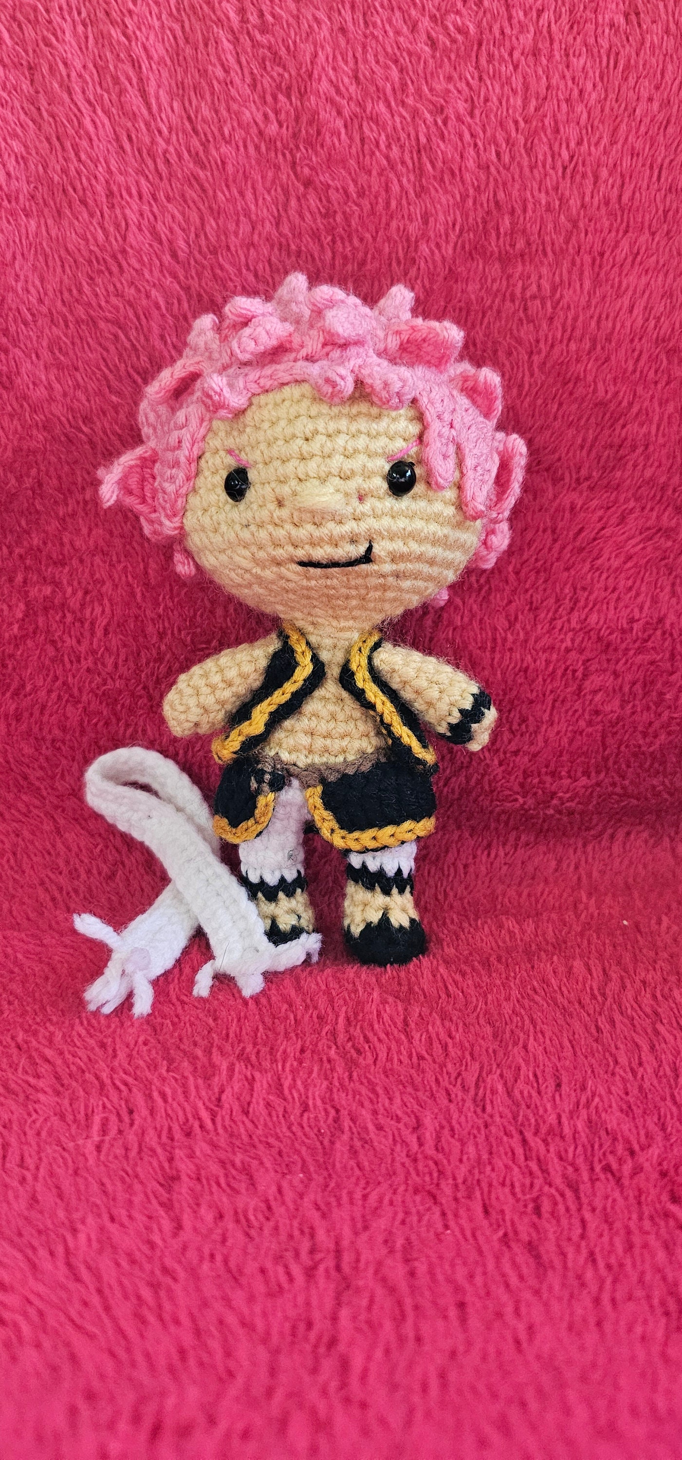 Fairytail Natsu Crochet Pattern - Etsy