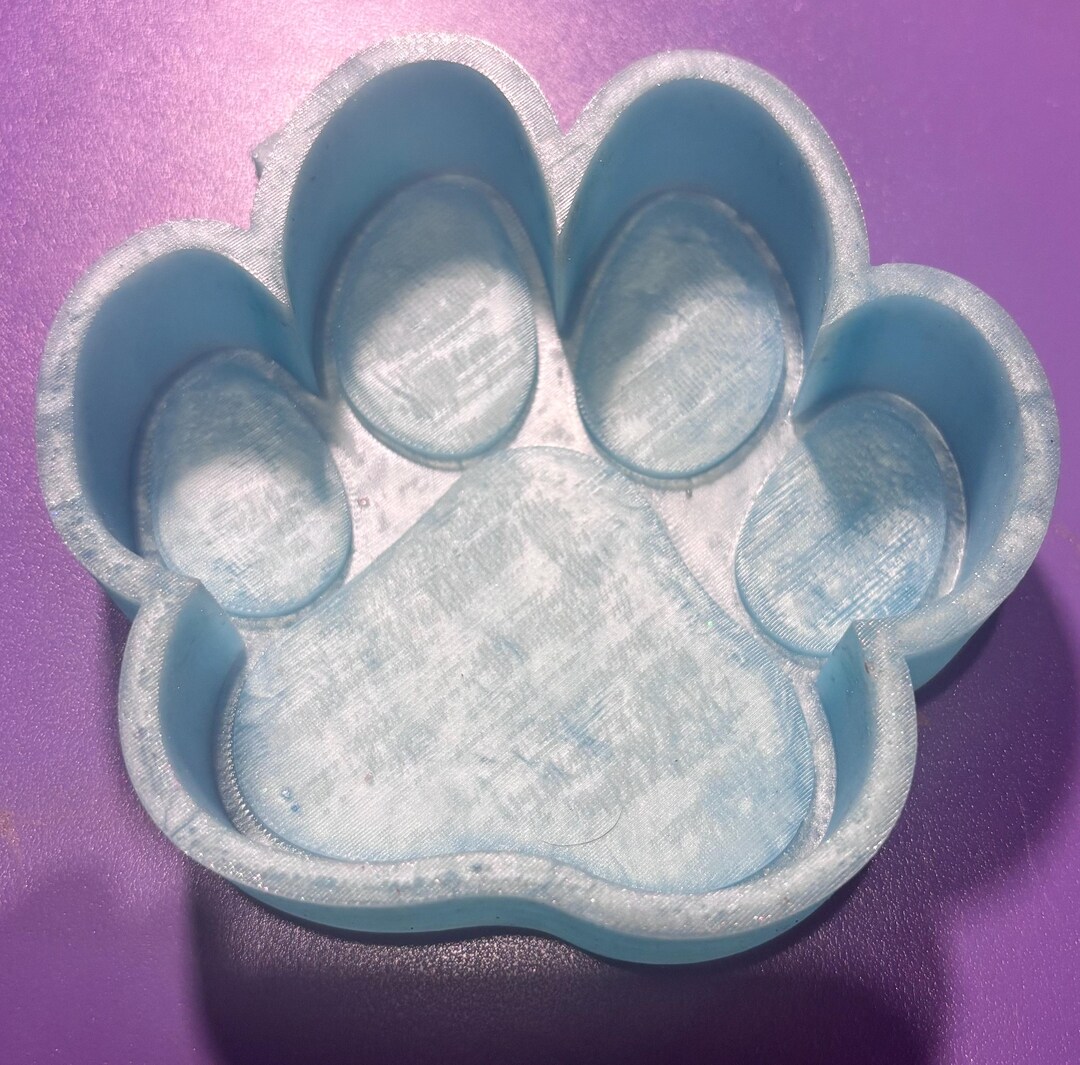Paw Print Freshie Mold - Etsy