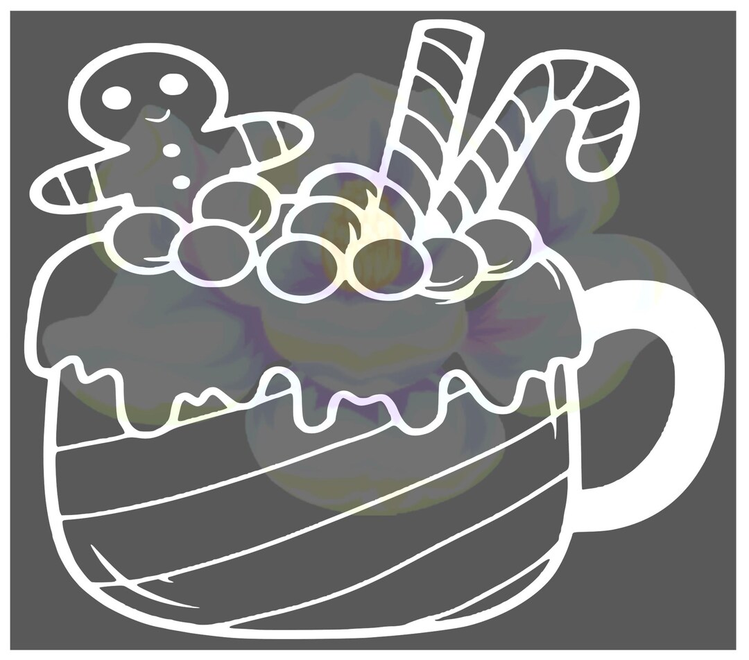 Seamless Hot Coco Template - Etsy