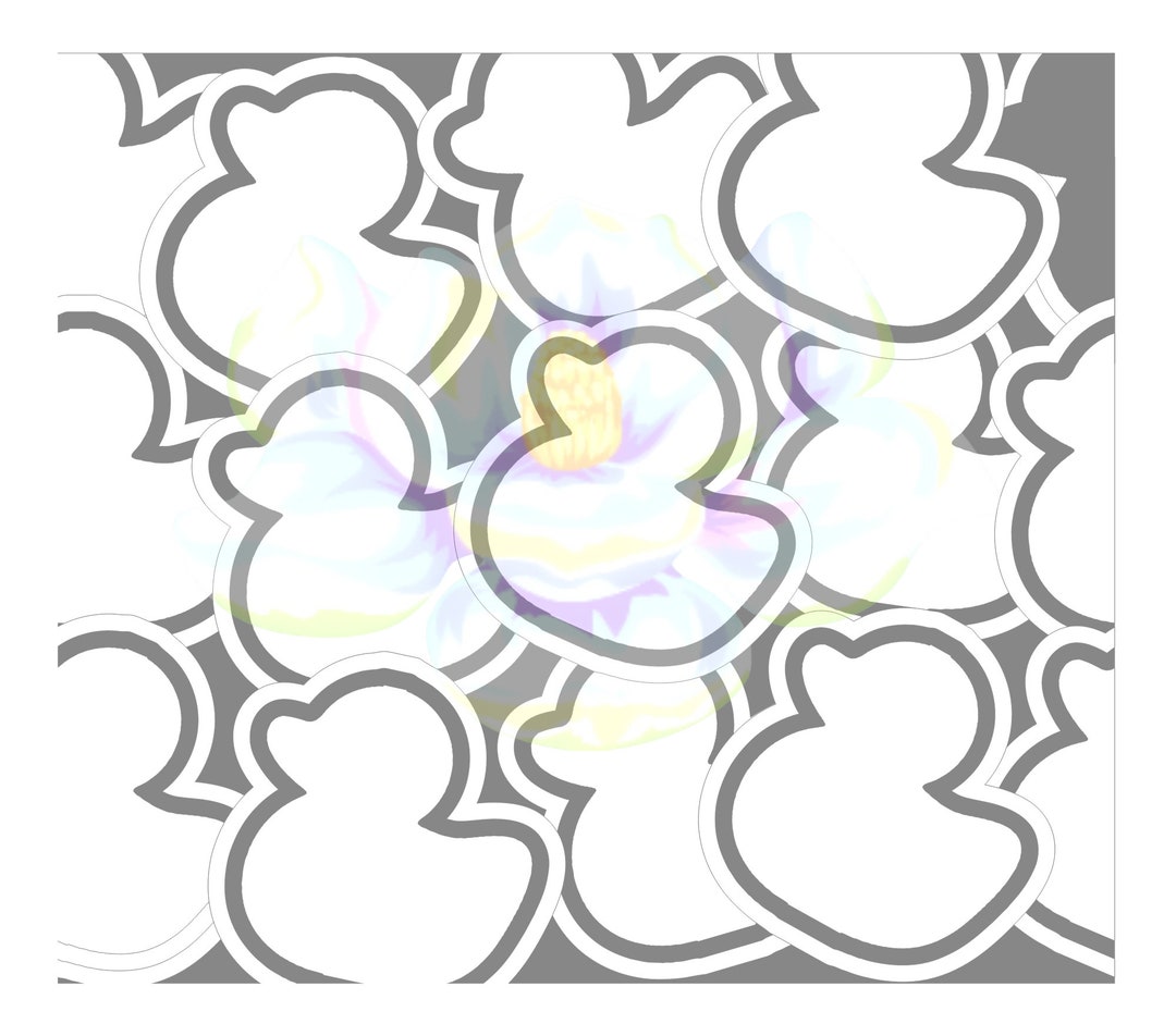 Seamless Duck Precut (double Sided Adhesive) - Etsy