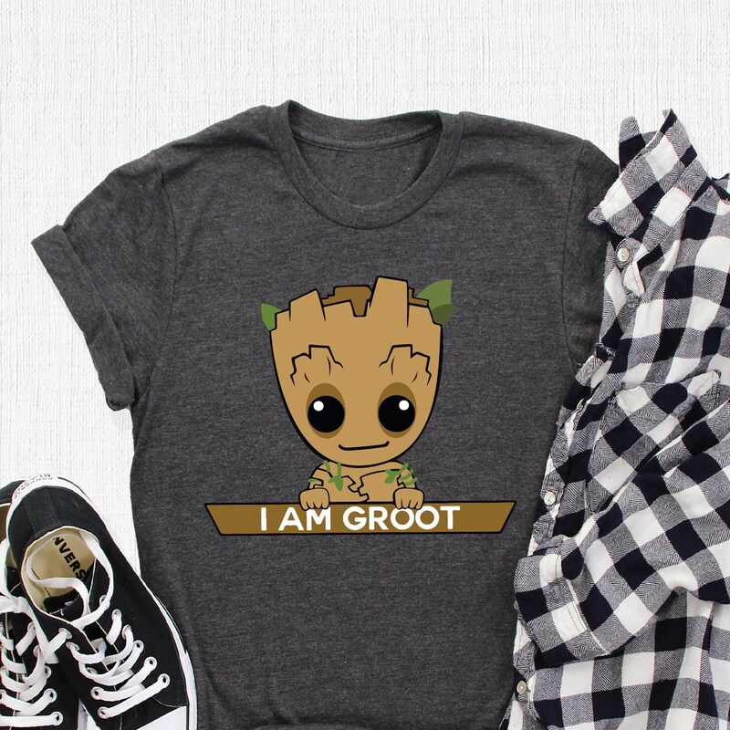 Baby Groot Shirt - Etsy
