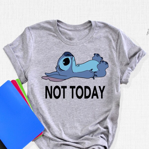 Not Today Stitch Svg - Etsy