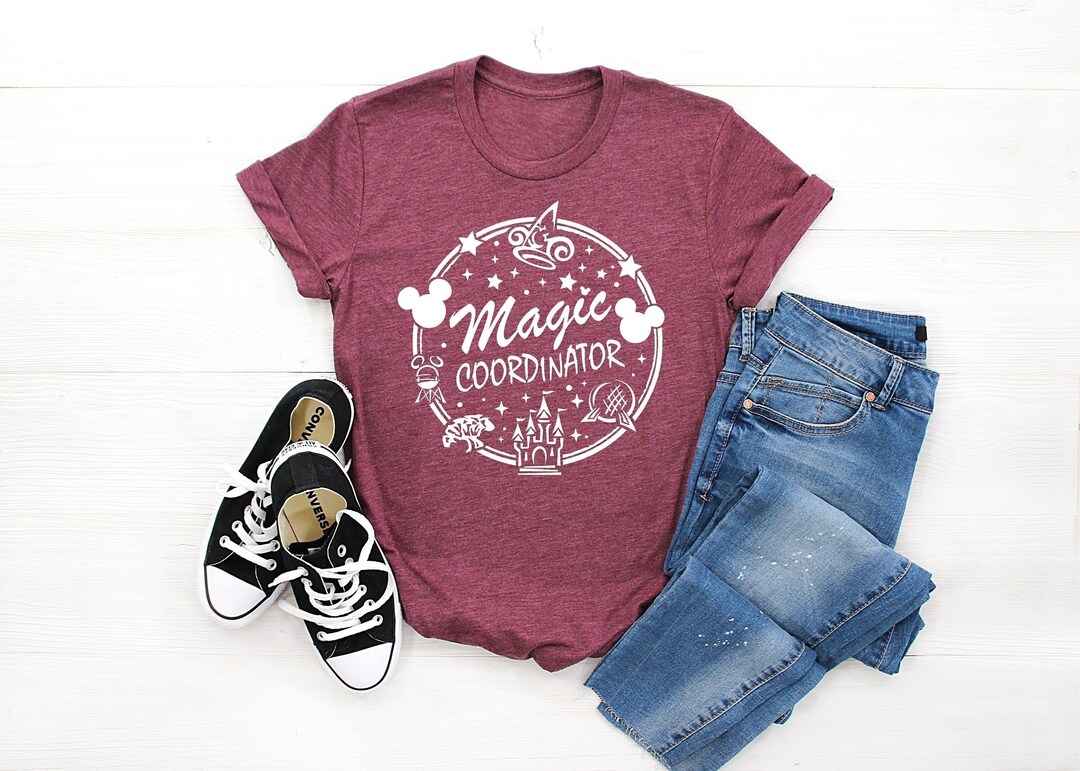 Magic Coordinator Shirt, 50th Anniversary, Disney World Shirt, Disney ...