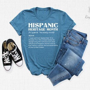 Hispanic Definition T-shirt, Hispanic Heritage Month Shirt, Latina ...