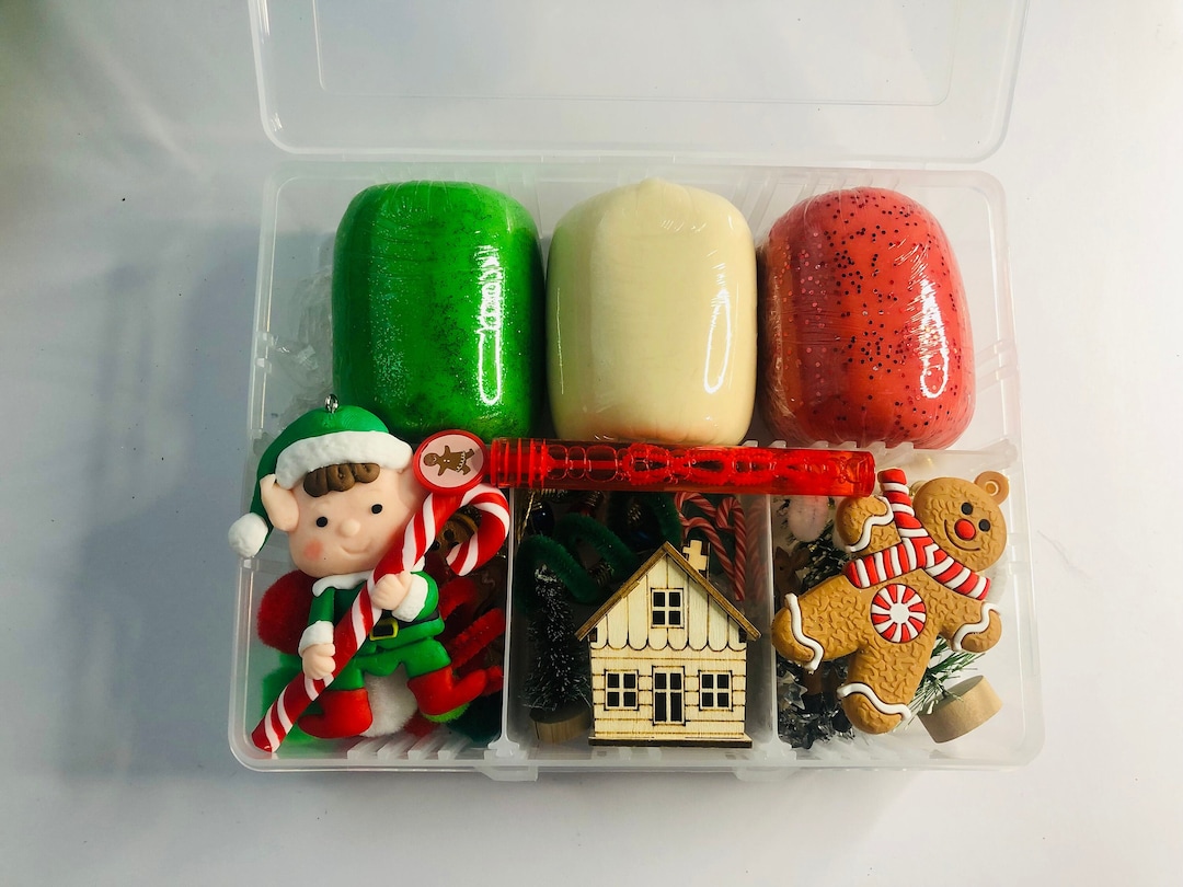 Christmas Play Doh Kit - Etsy