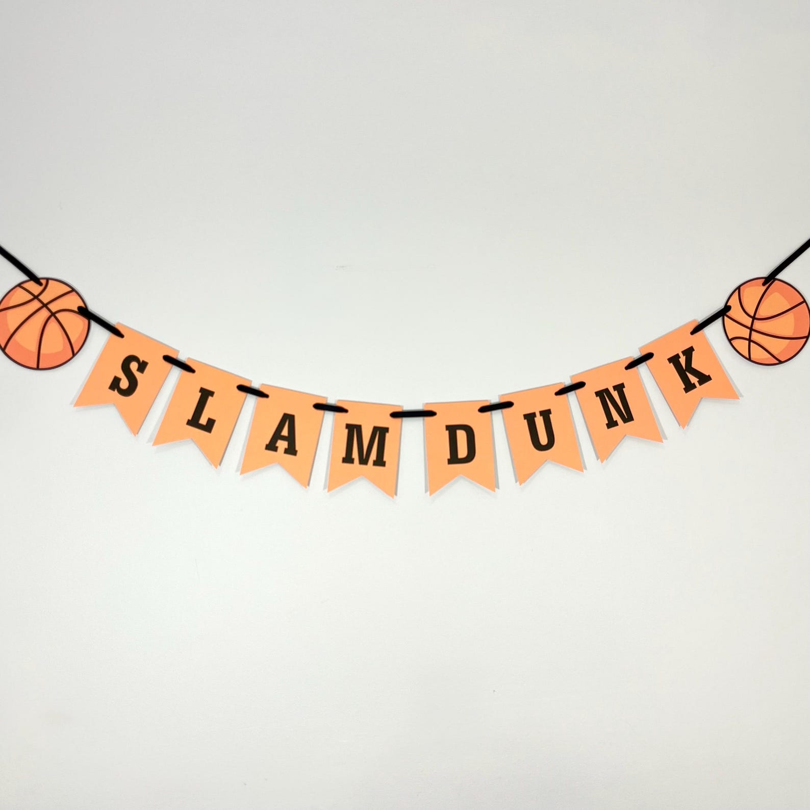 Basketball Party Banner - Etsy