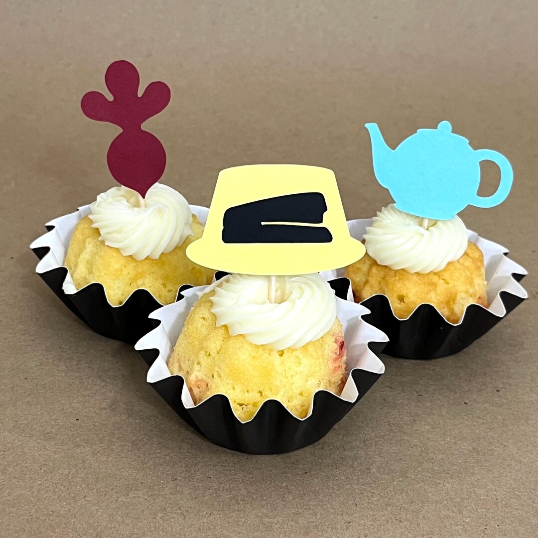 Work Office Cupcake Toppers - Etsy