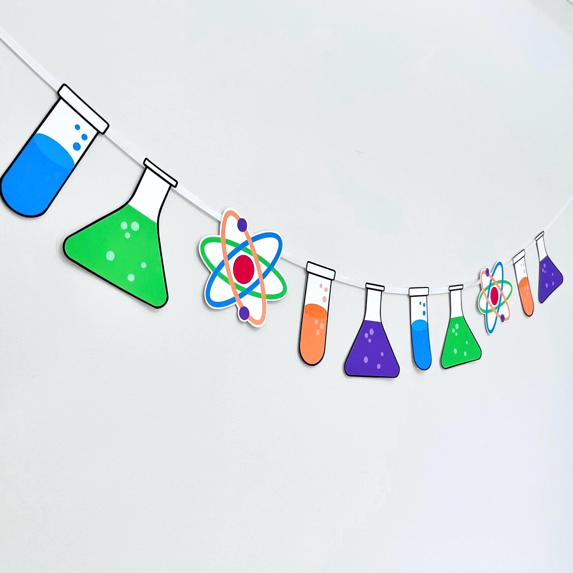 Science Party Garland - Etsy