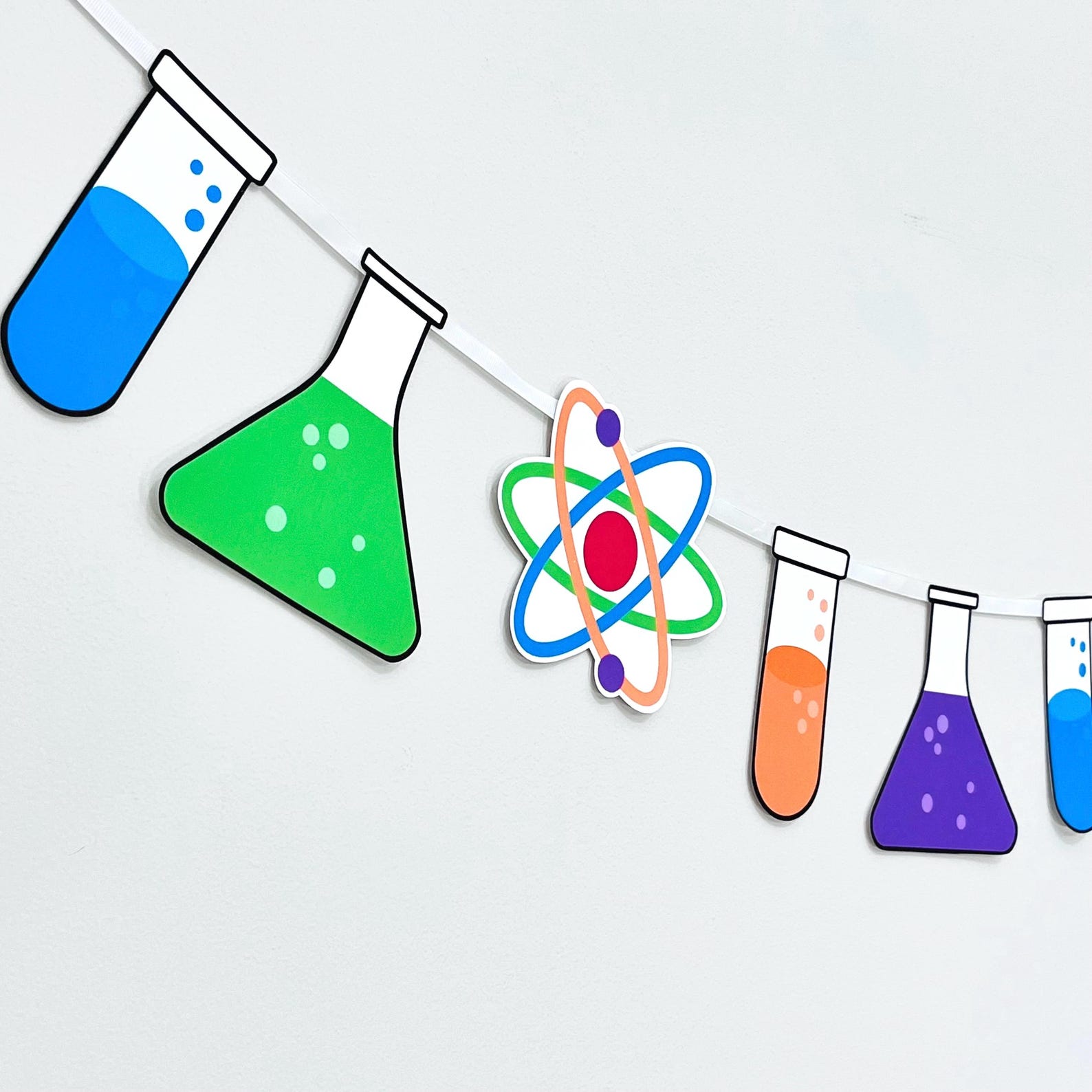 Science Party Garland - Etsy