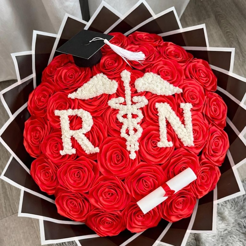 Graduation Flower Ramo - Etsy