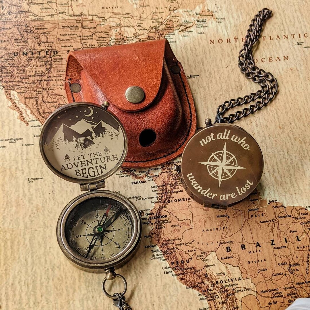 Compass Personalized, Graduation Gift, Functional Compass, Gifts for ...