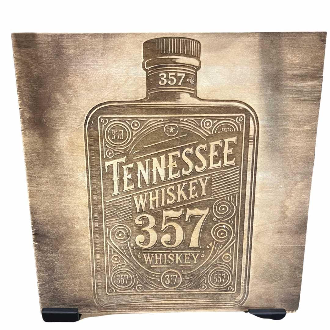 TENNESSEE WHISKEY Vintage Bottle Laser Engraved Wood Sign 10x10 - Etsy