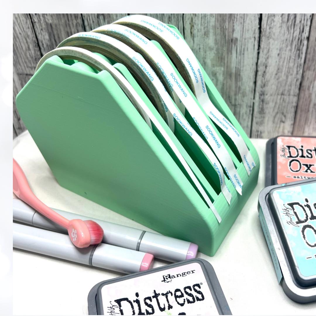 3D Printed Tape Dispenser: Double Sided, Washi & Foam Tape Holder - Etsy