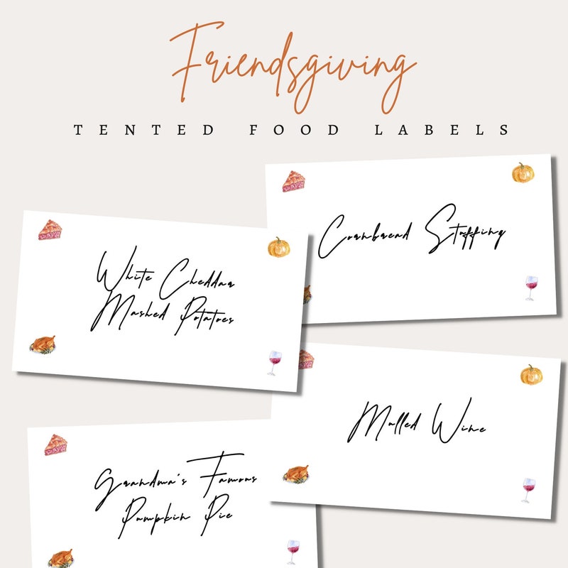 Friendsgiving Decor - Etsy