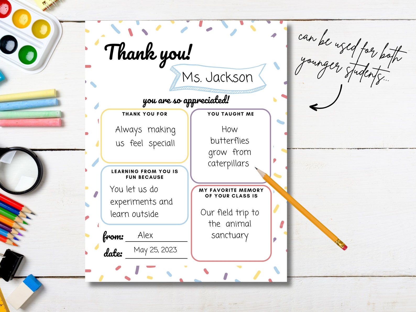 Printable Teacher Appreciation Note Card Teacher Appreciation Week ...