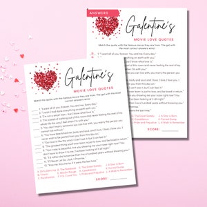 Galentine's Day Printable Party Game Bundle, Valentines Day, Ladies ...