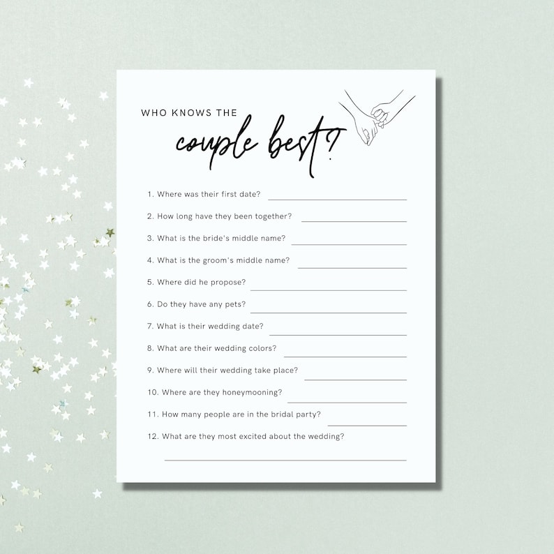 Editable Engagement Party Games Printable Bundle Idea Engaged - Etsy