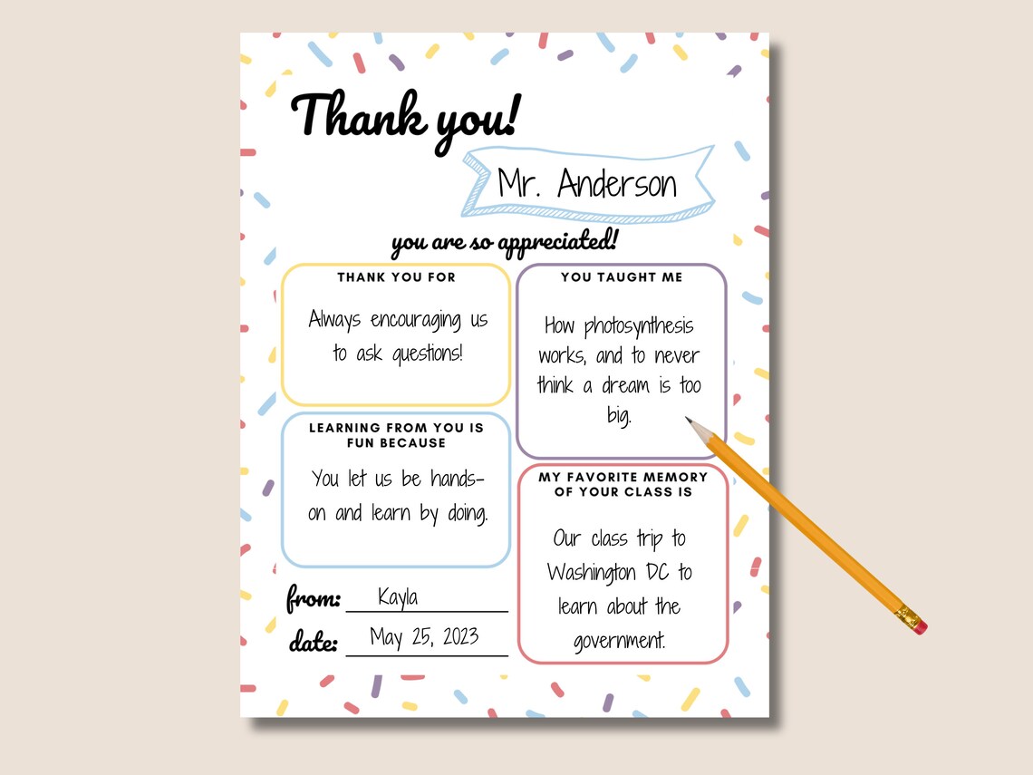 Printable Teacher Appreciation Note Card Teacher Appreciation Week ...