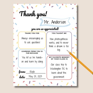 Printable Teacher Appreciation Note Card Teacher Appreciation Week ...