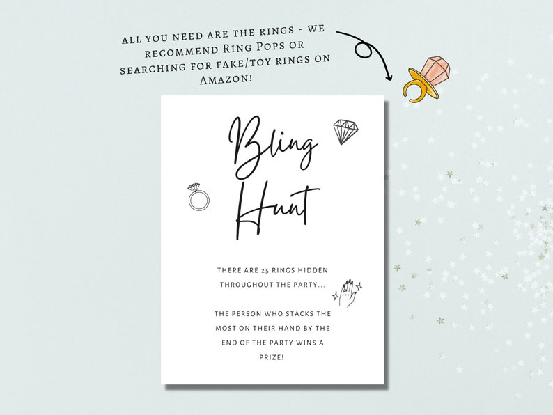 Engagement Party Games, Printable Bundle, Decorations, Ideas, They’re ...