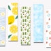 Printable Bookmark Bundle Print Book Mark Teen Teenage Girl Reading ...