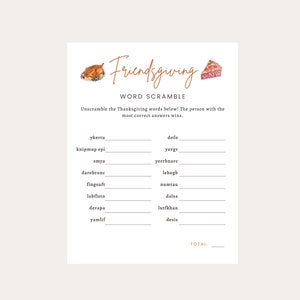 Friendsgiving Game Bundle,i Am Thankful For,thanksgiving Bingo ...