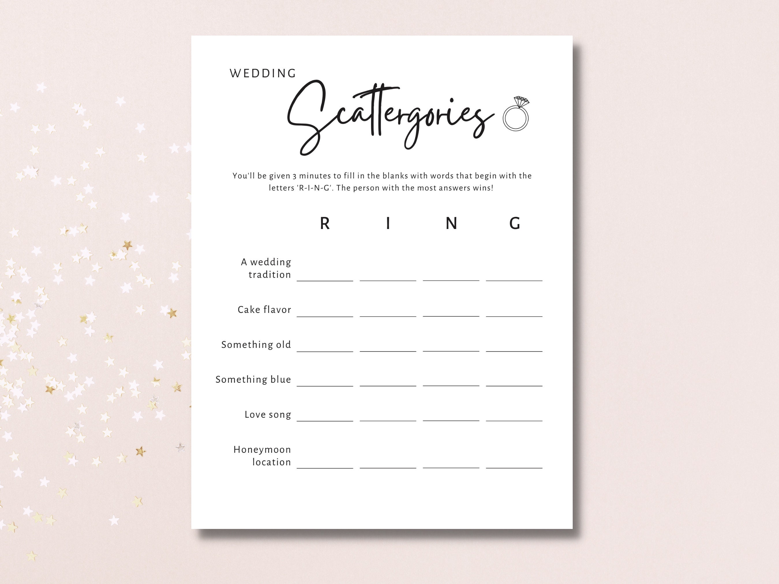 Bridal Shower Game Bundle | Printable Games | Party Idea | Instant ...