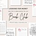 Printable Book Club Review Sheet: Discussion Questions (instant ...