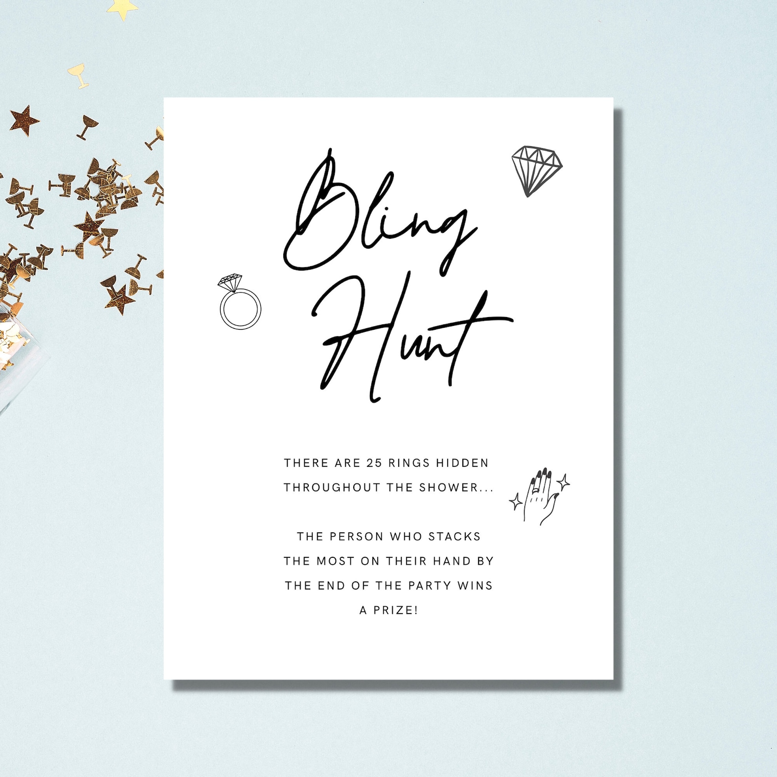 Editable Engagement Party Games, Printable Bundle, Engaged, Couples ...