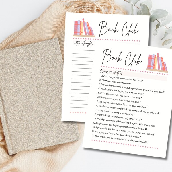 Book Club - Etsy