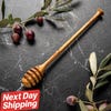 Amish-made Wooden Honey Dipper | Oak, Cherry, Walnut, Maple ...